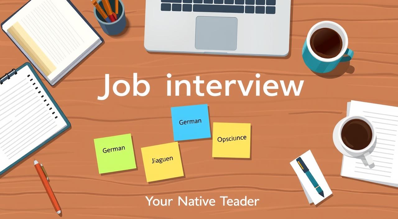 Key Phrases for a Job Interview in German