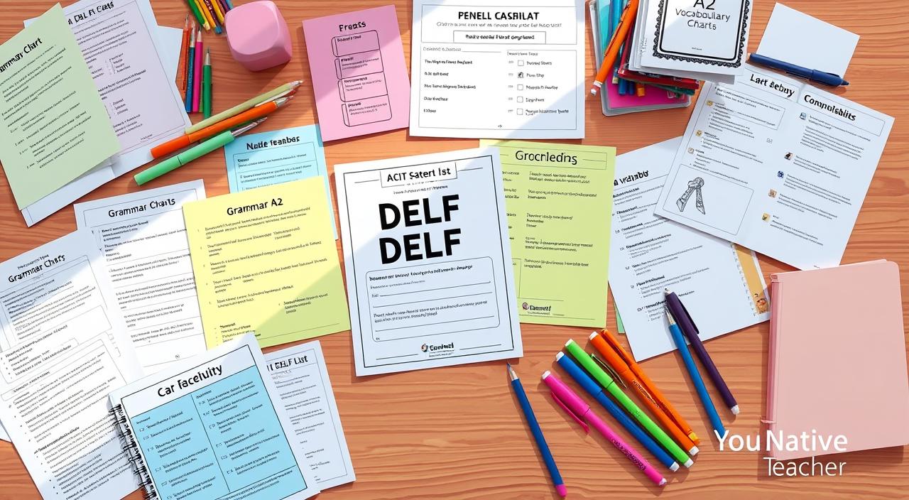 Vocabulary and Grammar Examples to Succeed in DELF A2